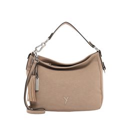 Beuteltasche SURI FREY "Beutel SFY Romy", Damen, Gr. B/H/T: 33cm x 20cm x 15cm 0, beige (sand 420), PVC, Taschen Beuteltasche