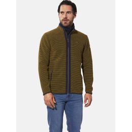 Sweatjacke Babista "Sweatjacke KENDOR", Herren, Gr. M, braun (cognac), Obermaterial: 100% Polyester COOLMAX PES(Coolmax)., Sweatjacken Sweatjacke