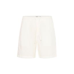 !Solid Shorts SOLID "Shorts SDLIAM", Herren, Gr. L, N-Gr, wei&szlig; (sanftes wei&szlig;), Obermaterial: 100% Baumwolle CO., Hosen Shorts