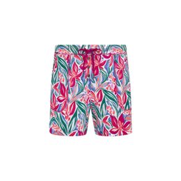 Shorts Jockey "Shorts Supersoft Shorts", Damen, Gr. L, N-Gr, bunt (pink, gr&uuml;n, blau), Obermaterial: 95% Modal CMD. 5% Elasthan EL., Hosen Shorts