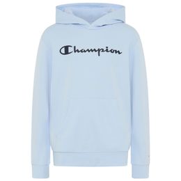 Kapuzensweatshirt Champion "ICONS CONTRAST Terry Hoodie", Jungen, Gr. L (152/158), isa, Obermaterial: 54% Baumwolle, 46% Polyester, Sweatshirts, f&uuml;r Kinder, sportlicher Stil, aus Baumwolle und Polyester