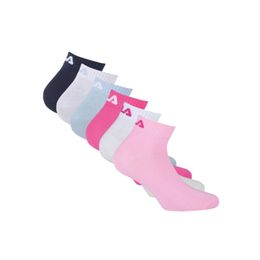 Kurzsocken Fila "Socken 6er Pack", Herren, Gr. 35-38, bunt (mehrfarbig), Obermaterial: 75% Baumwolle CO. 23% Polyester PES. 2% Elasthan EL., Socken