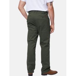 Chinohose CHARLES COLBY "Tiefbundhose BARON RAMLEY", Herren, Gr. 56, N-Gr, gr&uuml;n (khaki), Obermaterial: 98% Baumwolle CO. 2% Elasthan EL., comfort fit, Hosen Chinohose