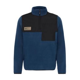 Fleecejacke Blend "Fleecejacke BHMasi Troyer", Herren, Gr. XL, blau (marineblaus), Obermaterial: 100% Polyester PES., Jacken Fleecejacke