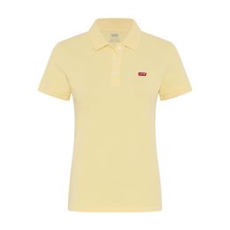 Levi's Poloshirt LEVI'S "LEVI'S HM POLO", Damen, Gr. L (40), french vanilla, Piqu&eacute;, Obermaterial: 95% Baumwolle, 5% Elasthan, slim fit normal, ohne Ausschnitt, angesetztes B&uuml;ndchen, Shirts, Piqu&eacute; aus elastischer Baumwollmischung