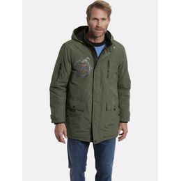 Outdoorjacke Jan Vanderstorm "Parka RANDWING", Herren, Gr. 62, gr&uuml;n (dunkelgr&uuml;n), Obermaterial: 100% Polyamid ECONYL PA ECONYL., Jacken Outdoorjacke