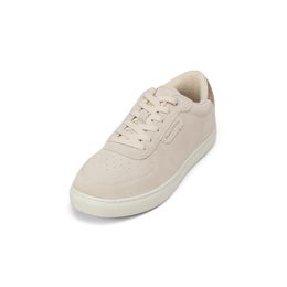 Marc O'Polo Sneaker MARC O'POLO "aus Veloursleder mit Frotteefutter", Herren, Gr. 42, misty grau, Obermaterial: 100% Leder (Rind), unifarben, Schuhe Sneaker