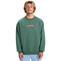Quiksilver Herren Sweatshirt "Dna"trekking gr&uuml;n, Gr. L, Obermaterial: 45% Walkfrottier, 40% Walkfrottier, 15% Microfaser;, Sweatshirts