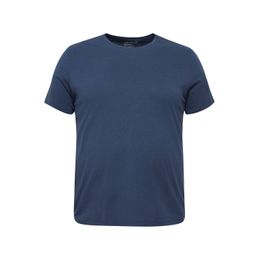 T-Shirt Blend "T-Shirt BHBGila", Herren, Gr. 5XL, blau (marineblaus), Obermaterial: 85% Baumwolle CO. 15% Viskose CV., Shirts T-Shirt