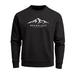 Neverless Sweatshirt 'Berg Unknown' male Black size L