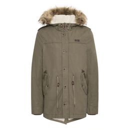 Langmantel INDICODE "Parka IDPulsoor", Herren, Gr. XXL, gr&uuml;n (army), Obermaterial: 100% Baumwolle CO., M&auml;ntel