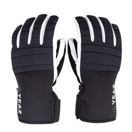 Skihandschuhe YEAZ "Skihandschuhe RIDIN" Gr. 8, wei&szlig;, Handschuhe, Damen, 8, Obermaterial: 73% Nylon NY. 27% Polyester PES.