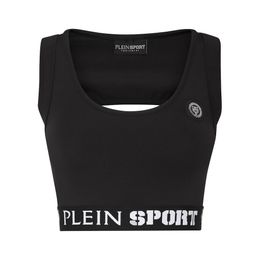 Plein Sport Top Damen Gr&ouml;&szlig;e M schwarz