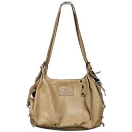 Aunts & Uncles Aunts & Uncles Handtasche gross Leder Damen Gr&ouml;&szlig;e One Size Second Hand beige