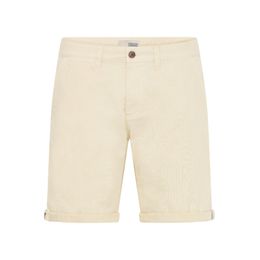 !Solid Shorts SOLID "Shorts SDLoras", Herren, Gr. L, N-Gr, beige (bleached s), Obermaterial: 55% Leinen LI. 45% Baumwolle CO., Hosen Shorts