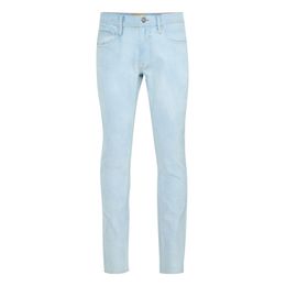 Bequeme Jeans Blend "Bequeme Jeans BHTWISTER", Herren, Gr. 33, L&auml;nge 32, blau (denim bleach blau), Obermaterial: 80% Baumwolle CO. 19% Polyester PES. 1% Elasthan EL., Jeans