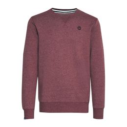!Solid Longpullover SOLID "Sweatshirt SDBenn", Herren, Gr. L, rot (wine r mel), Obermaterial: 50% Baumwolle CO. 50% Polyester PES., Sweatshirts Longpullover