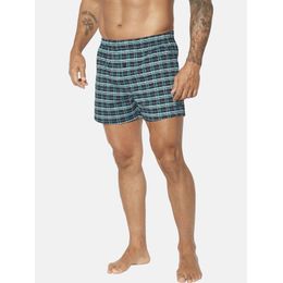 Boxershorts Jan Vanderstorm "3er Pack Boxershorts LUFRIED", Herren, Gr. L-XL, blau (dunkelblau), Obermaterial: 100% Baumwolle CO., Unterhosen