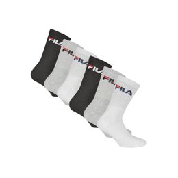 Kurzsocken Fila "Socken 3er Pack", Herren, Gr. 39-42, bunt (mehrfarbig), Obermaterial: 70% Baumwolle CO. 29% Polyester PES. 1% Elasthan EL., Socken