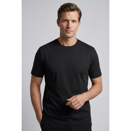 T-Shirt OLYMP, Herren, Gr. XXL, schwarz, Jersey, Obermaterial: 100% Baumwolle, unifarben, regular fit normal, Rundhals, Shirts T-Shirt, basic, normale Passform, Rundhals