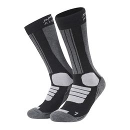 Alpenwert Knee High Socks 'Skisocken Merino' male Black size 39-42