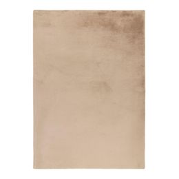 Hochflor-Teppich Kayoom "Emperor 525", beige, B:80cm H:23mm L:150cm, Polyester, Teppiche, Hochflor-Teppich, weicher Hochflor, Fell Haptik, Wohnzimmer