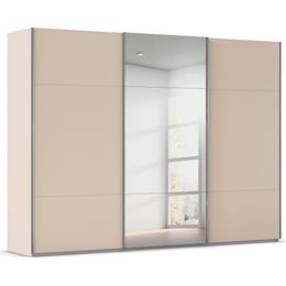 Schwebet&uuml;renschrank Rauch "Kleiderschrank Schrank Garderobe Schlafzimmerschrank CONTIDO", beige (beige (champagner)), B:301cm H:223cm T:68cm, Holzwerkstoff, Schr&auml;nke, Schwebet&uuml;renschrank, aus hochwertigem Material in 6 Breiten 2 Griff-Farben MADE IN GERMANY