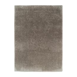 Hochflor-Teppich Kayoom "Zone 825", silber, B:80cm H:25mm L:150cm, Polyester, Teppiche, Hochflor-Teppich, Hochflor, Shaggy, Langflor, Wohnzimmer