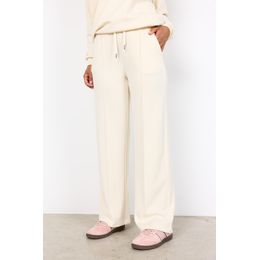 Schlupfhose soyaconcept "SC-BANU 265", Damen, Gr. XL, N-Gr, cream, Jersey, Obermaterial: 48% Modal, 48% Polyester, 4% Elasthan, unifarben, Hosen Schlupfhose