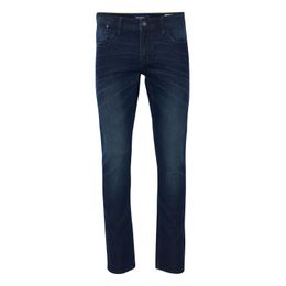 5-Pocket-Jeans Blend "5-Pocket-Hose BHPico", Herren, Gr. 33, L&auml;nge 34, blau (denim dunkelblau), Jeans, Obermaterial: 98% Baumwolle CO. 2% Elasthan EL., unifarben, Casual, skinny fit, Hosen 5-Pocket-Jeans