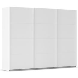 Kleiderschrank Rauch "Schwebet&uuml;renschrank OTTO&acute;s Choice Garderobe Schrank TOP ANGEBOT Avola", wei&szlig; (alpinwei&szlig;, leisten wei&szlig;), B:271cm H:229cm T:62cm, Holzwerkstoff, Schr&auml;nke, Kleiderschrank, mit eleganten Zierleisten in Chrom, Schwarz oder Wei&szlig; MADE IN GERMANY