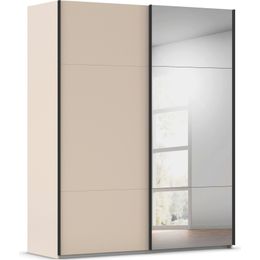 Schwebet&uuml;renschrank Rauch "Kleiderschrank Schrank Garderobe Schlafzimmerschrank CONTIDO", beige (beige (champagner)), B:181cm H:223cm T:68cm, Holzwerkstoff, Schr&auml;nke, Schwebet&uuml;renschrank, aus hochwertigem Material in 6 Breiten 2 Griff-Farben MADE IN GERMANY