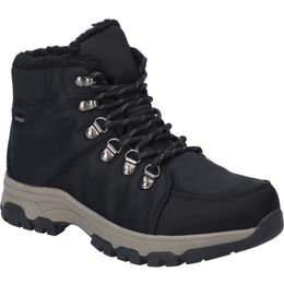 Stiefelette Josef Seibel "Davos 50, schwarz", Damen, Gr. 37, schwarz, Obermaterial: 100% Synthetik synthetic., Schuhe Stiefelette