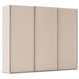 Schwebet&uuml;renschrank Rauch "Kleiderschrank Schrank Garderobe Schlafzimmerschrank CONTIDO", beige (beige (champagner)), B:271cm H:223cm T:68cm, Holzwerkstoff, Schr&auml;nke, Schwebet&uuml;renschrank, aus hochwertigem Material in 6 Breiten 2 Griff-Farben MADE IN GERMANY