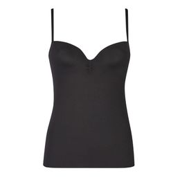 BH-Hemd Nina von C. "BH Hemd mit gemoldeter B&uuml;ste Secret", Damen, Gr. 80, Cup A, schwarz, Obermaterial: 95% Polyamid PA. 5% Elasthan EL., BHs BH-Hemd