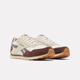 Sneaker Reebok CLASSIC "REEBOK GLIDE LOW", Damen, Gr. 41, classic beige, campus braun, grit gr&uuml;n, Leder, Synthetik, Textil, Schuhe Sneaker