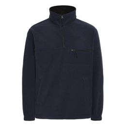 !Solid Strickpullover SOLID "Strickjacke SDMATZO", Herren, Gr. XXL, blau (insignia blau), Obermaterial: 100% Polyester PES., Pullover Strickpullover
