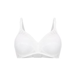 B&uuml;gelloser BH Felina "BH ohne B&uuml;gel Weftloc", Damen, Gr. 100, Cup C, wei&szlig;, Obermaterial: 75% Polyamid PA. 25% Elasthan EL., BHs