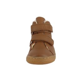 Stiefel Lurchi "Lurchi Joker Barefoot", Jungen, Gr. 26, tan, Leder, Schuhe Stiefel