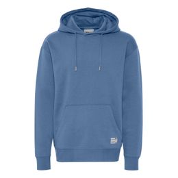 !Solid Longpullover SOLID "Sweatshirtkapuzenpul SDLenz", Herren, Gr. L, blau (quiet harbor), Obermaterial: 60% Baumwolle CO. 40% Polyester PES., Sweatshirts Longpullover