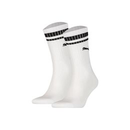 Kurzsocken Puma "Socken 2er Pack", Herren, Gr. 35-38, wei&szlig;, Obermaterial: 62% Baumwolle CO. 31% Polyester PES. 5% Polyamid PA. 2% Elasthan EL., Socken