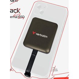 Verbatim SnapBack 512 GB externe SSD-Festplatte schwarz