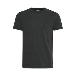 !Solid Rundhalsshirt SOLID "Rundhalsshirt SDBob", Jungen, Gr. XXL, grau (dar grau m), Obermaterial: 60% Baumwolle CO. 40% Polyester PES., Shirts Rundhalsshirt