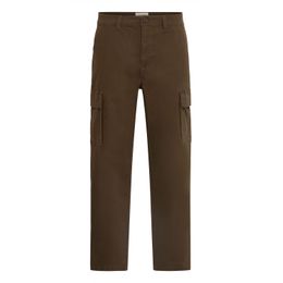 Cargohose Blend "Cargohose BHNATAN CARGO", Herren, Gr. 31, L&auml;nge 34, schwarz (slate schwarz), Obermaterial: 98% Baumwolle CO. 2% Elasthan EL., Hosen Cargohose