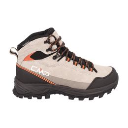 Outdoorschuh CMP "MYZAR MID WMN TREKKING SHOES WP", Damen, Gr. 39, sabbia, flame, Leder, Schuhe Outdoorschuh, mit profiliertem Laufsohlenprofil, mit Gummilaufsohle, mit Schn&uuml;rung