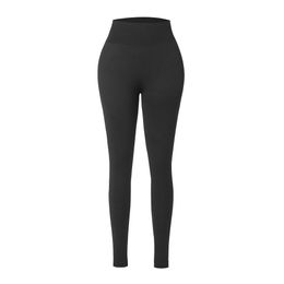 Leggings YEAZ "Leggings FLEX", Damen, Gr. XS, US, schwarz, Obermaterial: 90% Polyamid PA. 10% Elasthan EL., Hosen Leggings