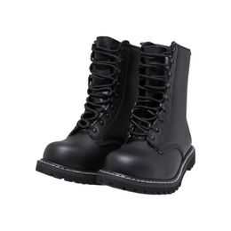 Stiefel Brandit "Brandit Herren Army Boots", Herren, Gr. 38, schwarz, unifarben, Schuhe Stiefel