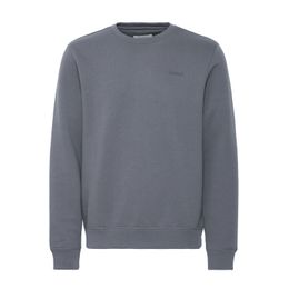 Longpullover Blend "Sweatshirtpullover BHDownton", Herren, Gr. M, grau (iron gate), Obermaterial: 50% Baumwolle CO. 50% Polyester PES., Sweatshirts Longpullover