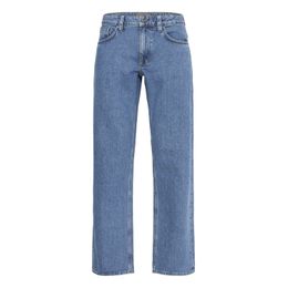 Relax-fit-Jeans Blend "Relax-fit-Jeans BHFLAKE", Herren, Gr. 28, L&auml;nge 32, blau (denim middle blau), Obermaterial: 100% Baumwolle CO., Jeans