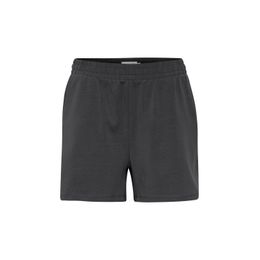 Shorts oxmo "Shorts OXOdine", Damen, Gr. XS, N-Gr, schwarz, Obermaterial: 95% Baumwolle CO. 5% Elasthan EL., Hosen Shorts